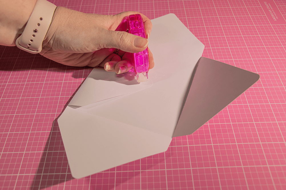 How To Assemble Square Envelope Cutting Files by Clikchic Designs ...